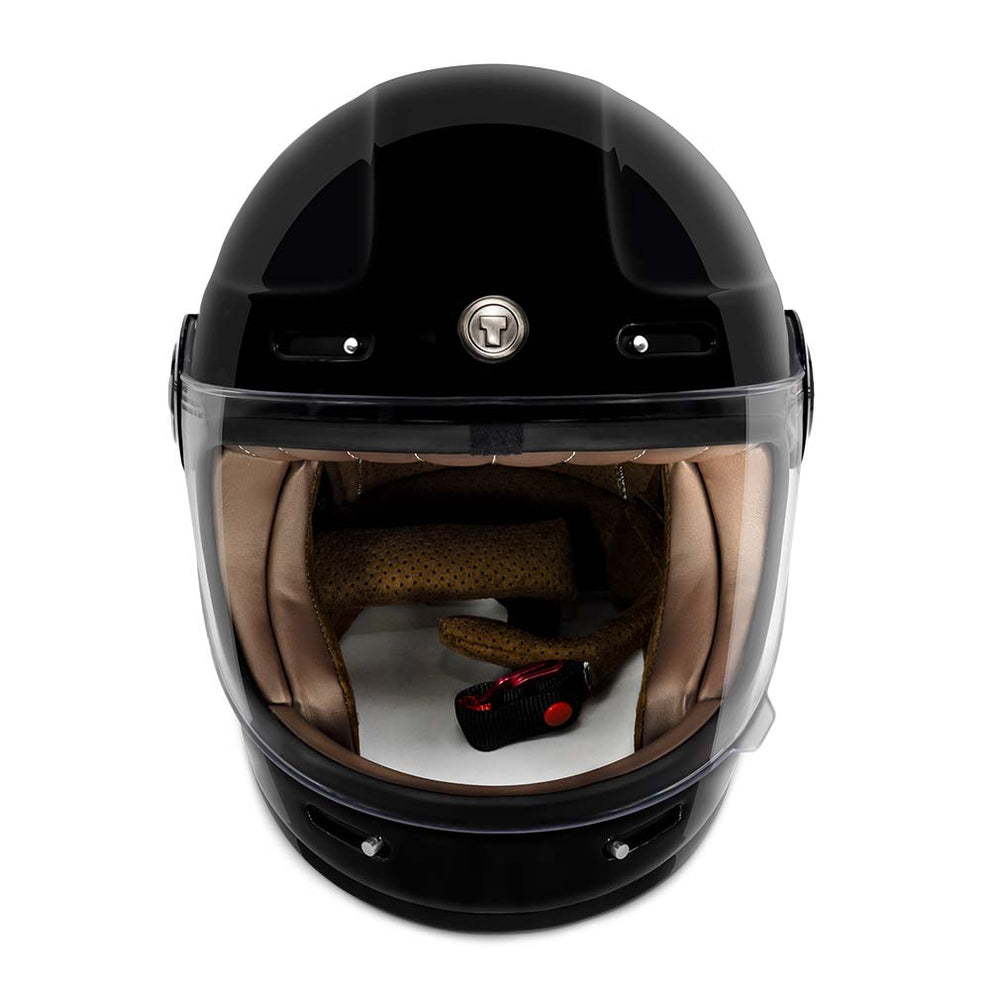 Torc Newport Motorcycle Full Face Helmets Retro / Dot Approved / Medium ...