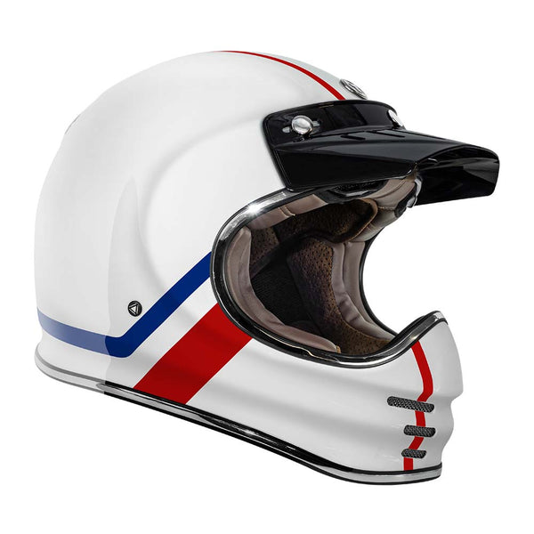 TORC T-3 Full Face Retro Moto Helmet Allegiance
