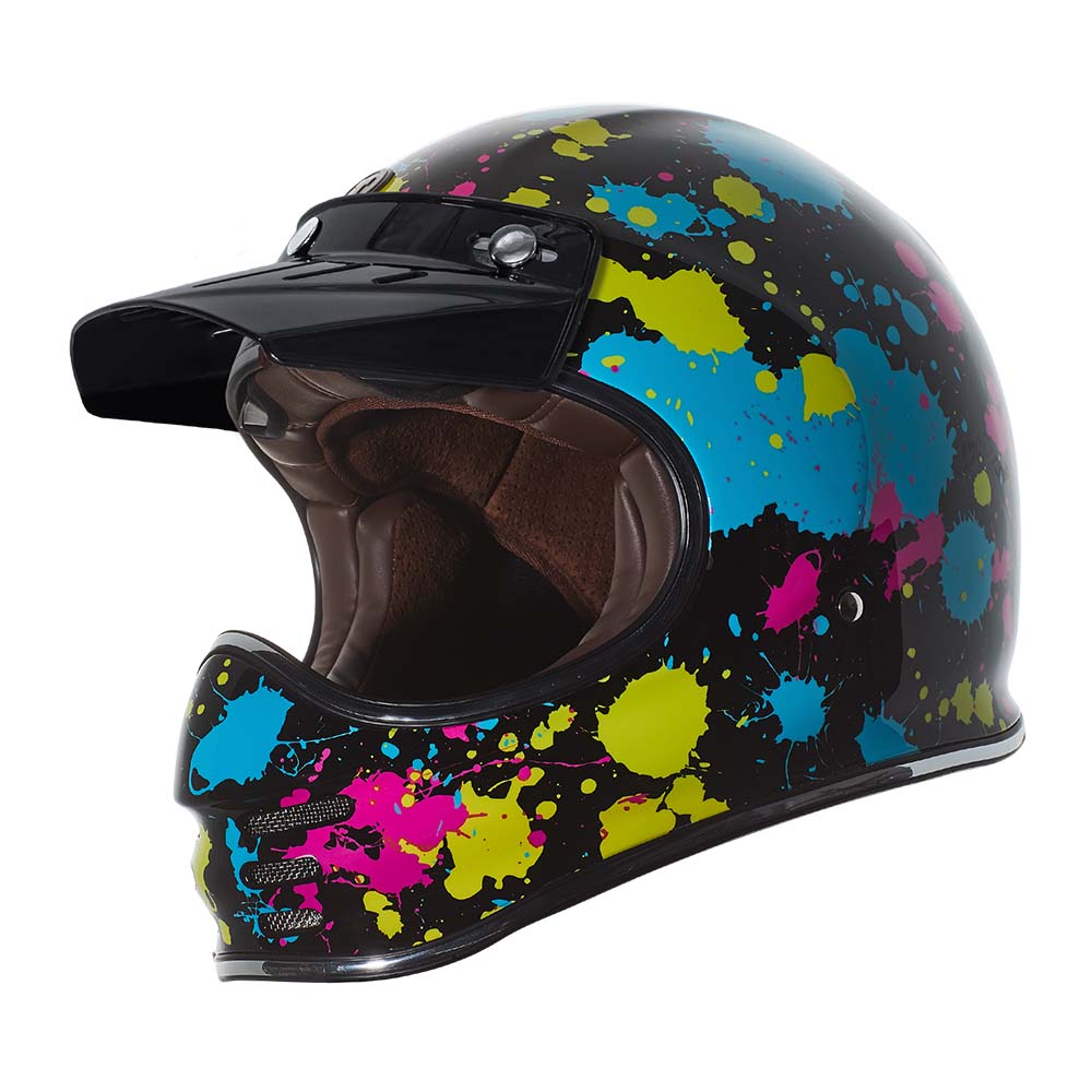 Custom Painted Full Face Motorcycle Helmets